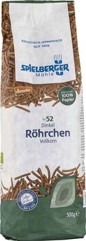 Spielberger Dinkel Vollkorn Röhrchen Demeter Nudeln 500g | Dinkel-Nudeln | Spaghetti, Nudeln ...
